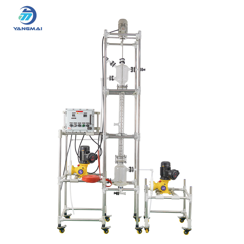 Glass Rotating Disc Extraction Column for Liquid-Liquid Separation and ...